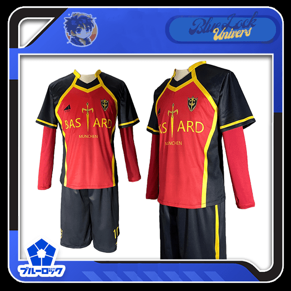 Maillot Blue Lock – Bastard Munchen – Numéro 11 – Yoichi Isagi (6 ...