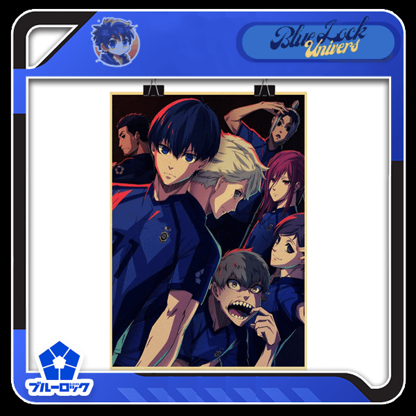 Poster Blue Lock – Affiche Murale – Team Z – 2 Tailles Disponibles en ...